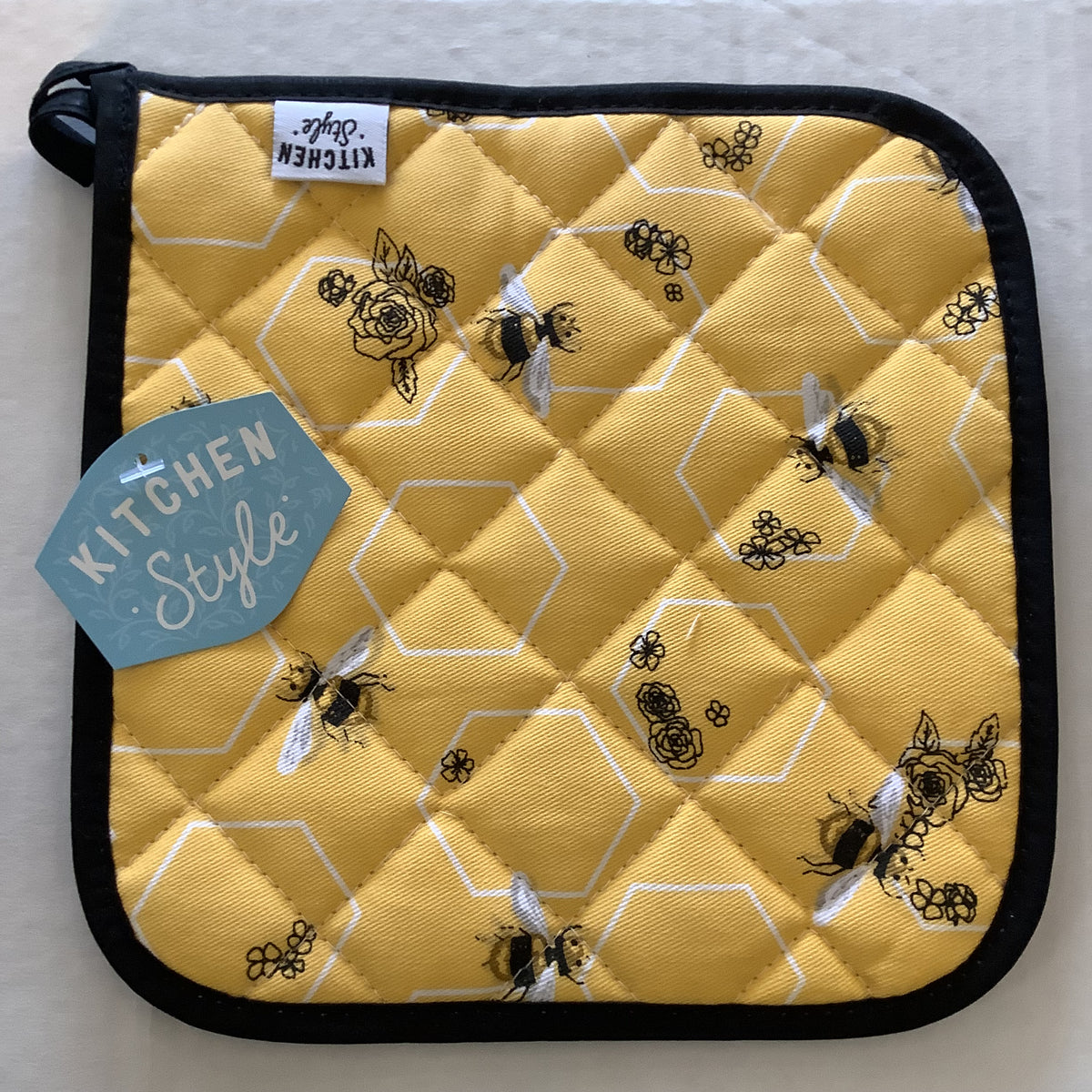 Apron - Basic Bees with Bonus Pot Holder – Ontario Honey House