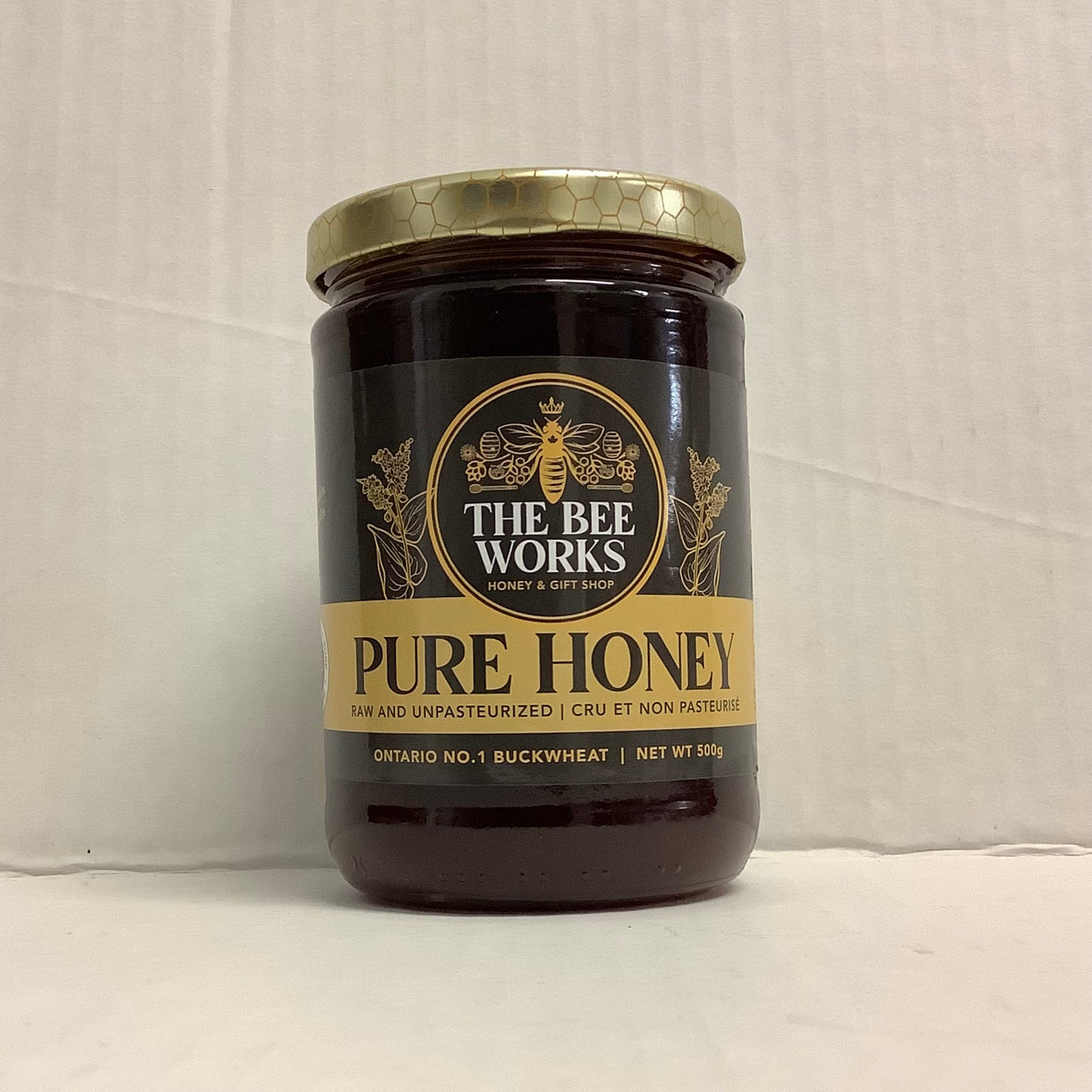 The Bee Works Buckwheat Honey Raw 500g – Ontario Honey House