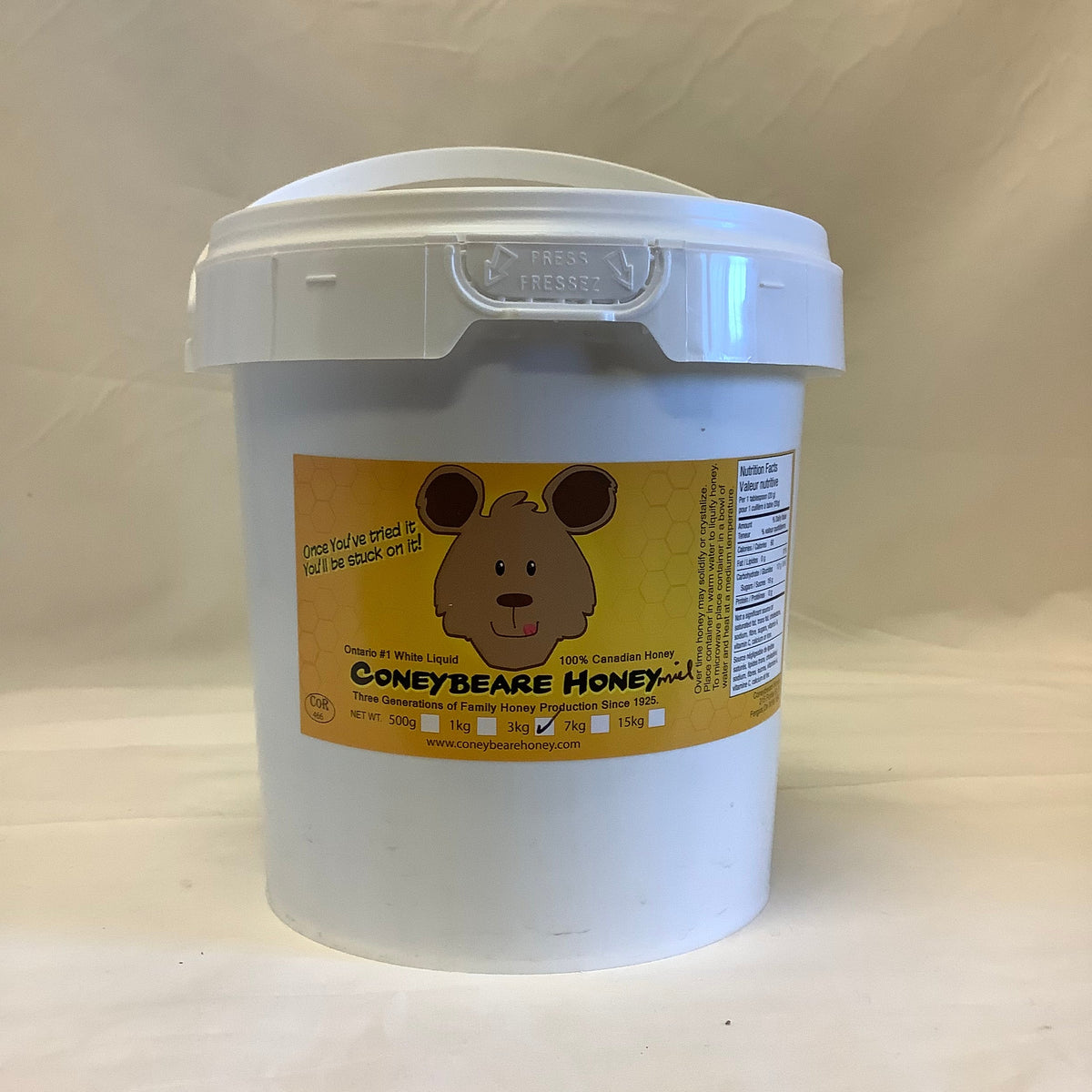Coneybeare Wildflower Honey 3kg – Ontario Honey House